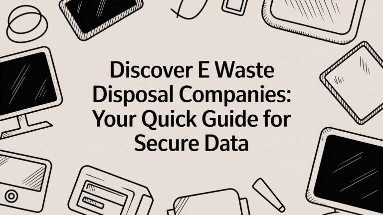 Discover E Waste Disposal Companies: Your Guide for Secure Disposal ...